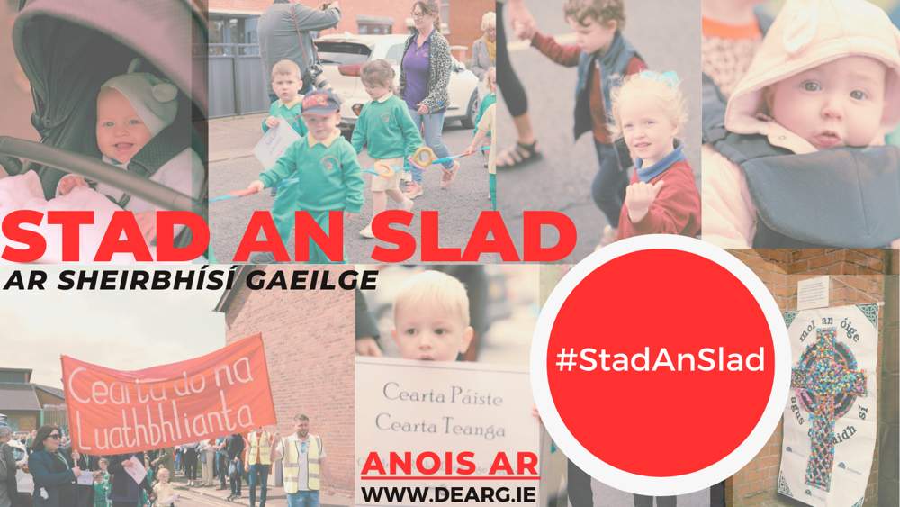 Stad an slad! | An Dream Dearg